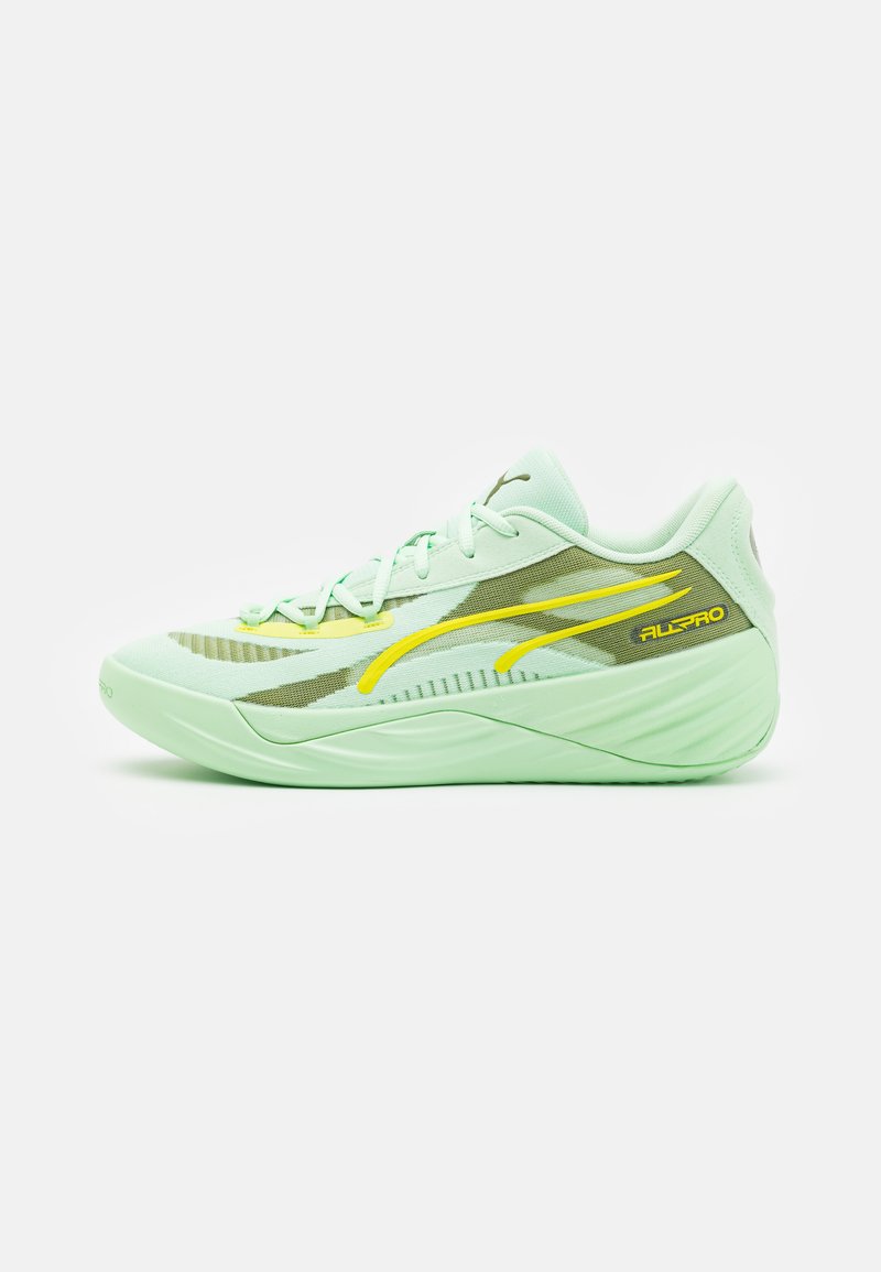 Puma ALL-PRO NITRO - Ghete baschet - fresh mint/olive green/verde ...