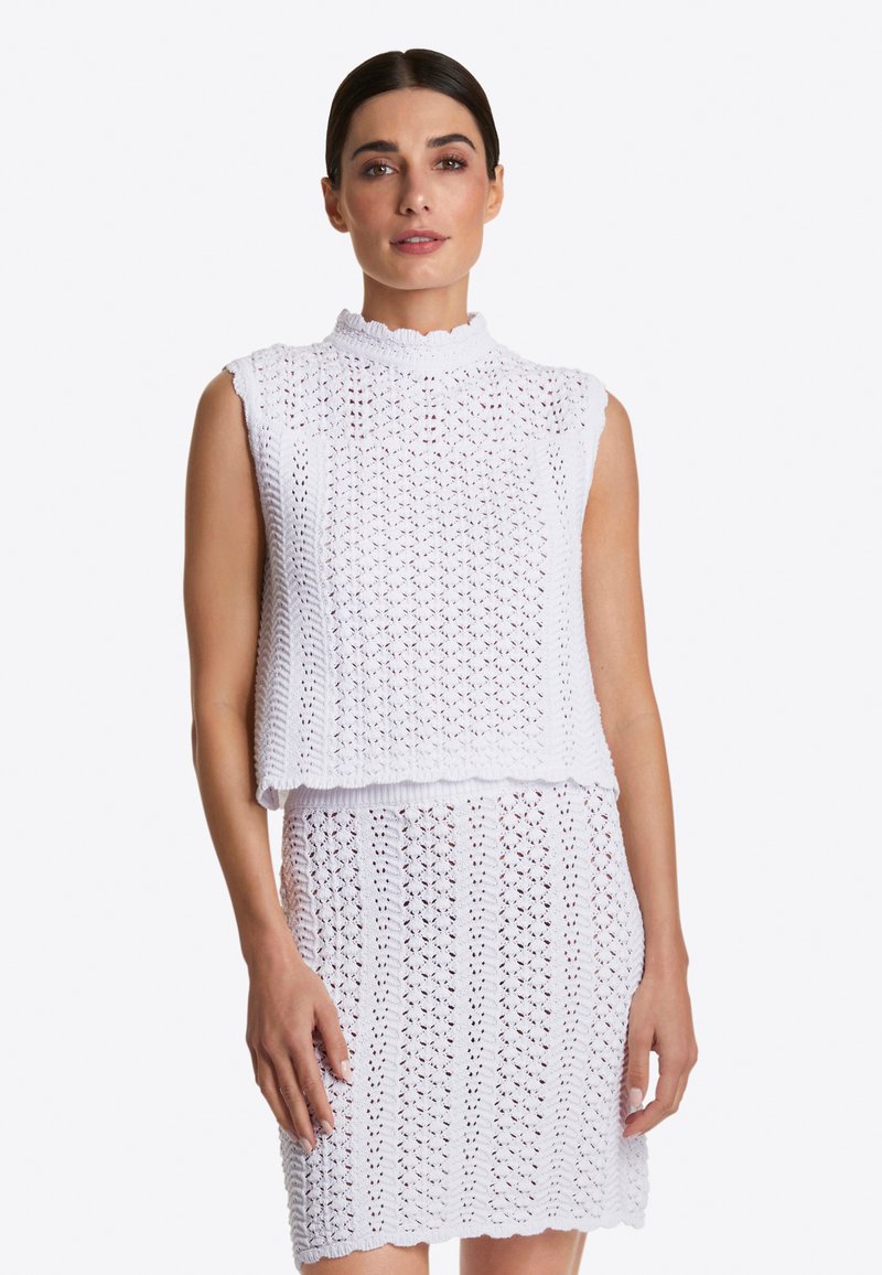Rich & Royal Top - pearl white/blanco - Zalando.es