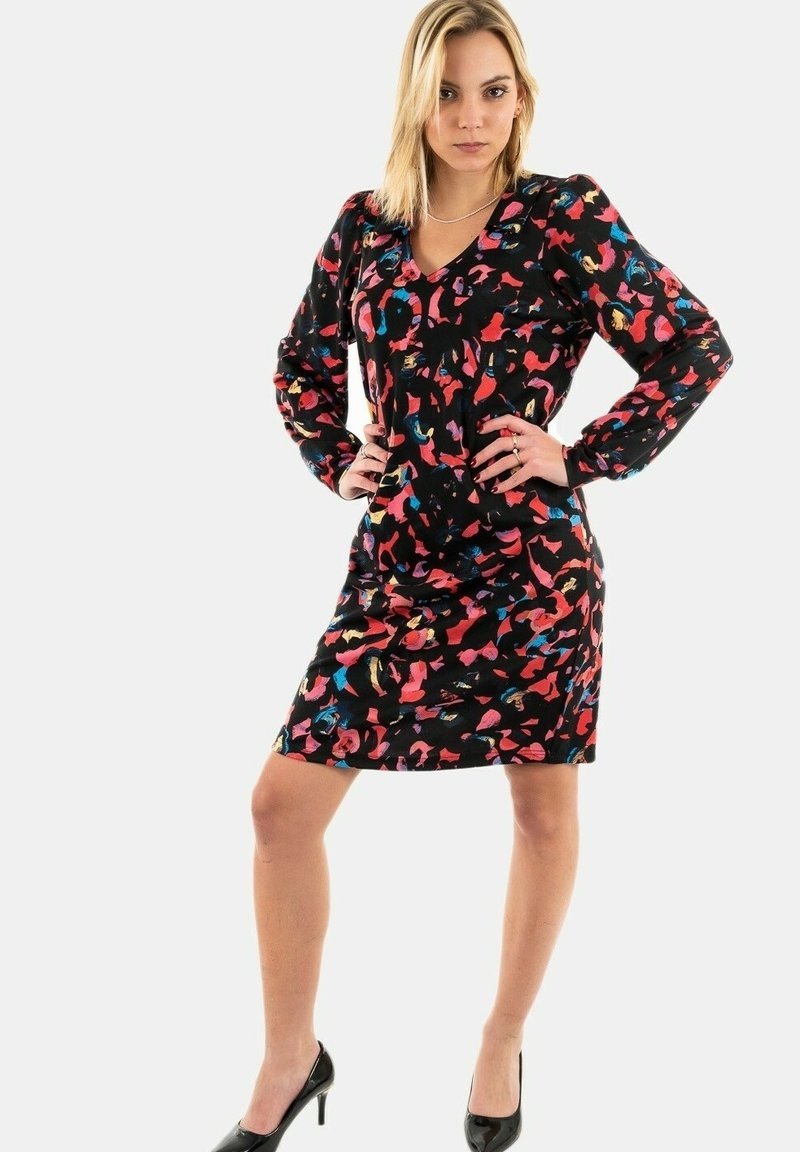 ICHI Day dress - noir/black - Zalando.de