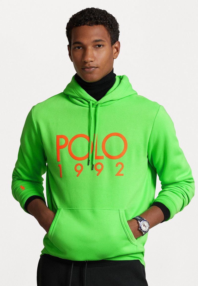 Polo Ralph Lauren Hood Long Sleeve Hættetrøje Blaze Field Lime
