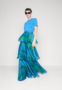 YAURA FAARI SKIRT - Maxirock - aquarelle green/blau - Zalando.de