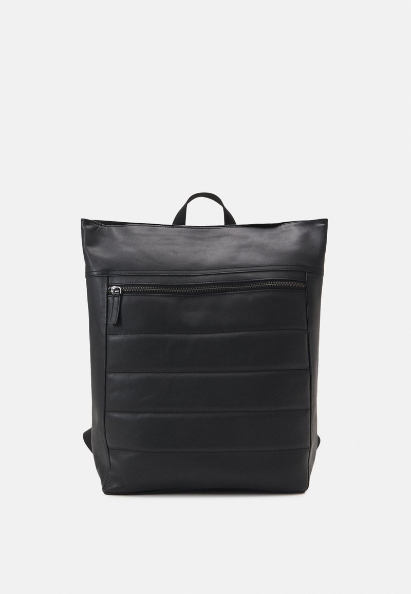 Zign LEATHER - Mochila - black/negro - Zalando.es