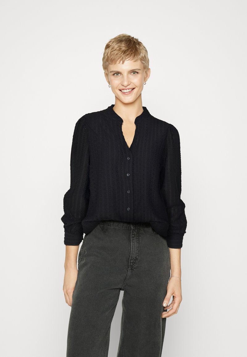 Object FEODORA MARIKA NEW - Blouse - black - Zalando.ie