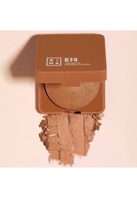 3ina THE MATTE BRONZER POWDER - Bronzer - 674 dark brown/mörkbrun ...