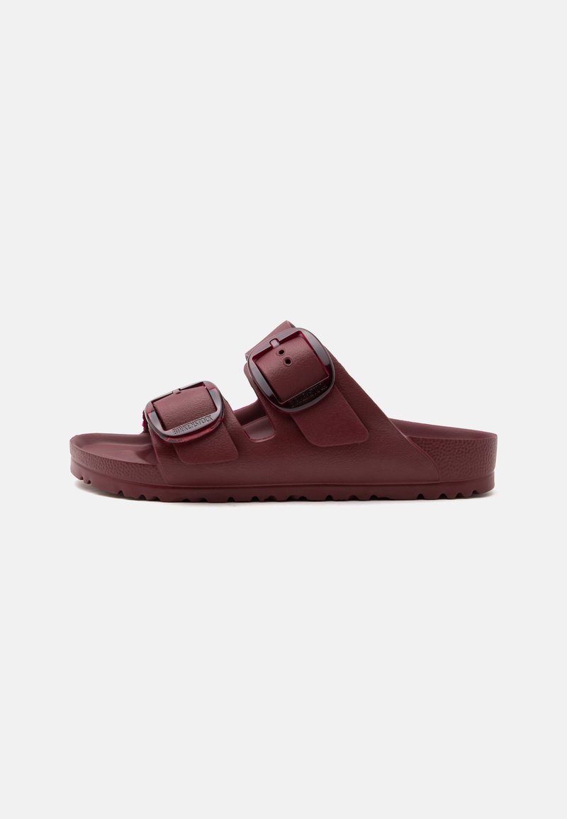 Birkenstock ARIZONA BIG BUCKLE - Sandals - zinfandel/mottled bordeaux ...