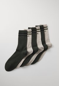 Fila NORMAL LIFESTYLE SOCKS UNISEX 6 PACK - Sokker - military/sand ...