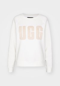 UGG MADELINE FUZZY LOGO CREW NECK - Felpa - nimbus/sand/avorio - Zalando.it