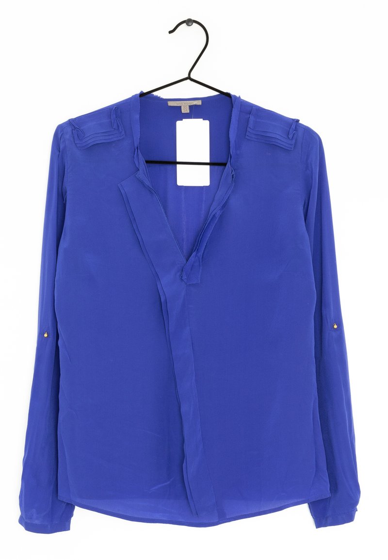Uterqüe Blouse Blue Bleu Seconde Main Zalando Be