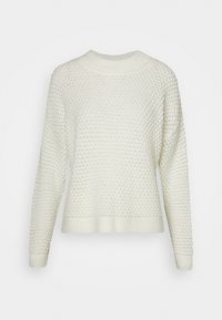ONLY ONLBUSY BUBBLE - Pullover - cloud dancer/écru - ZALANDO.FR