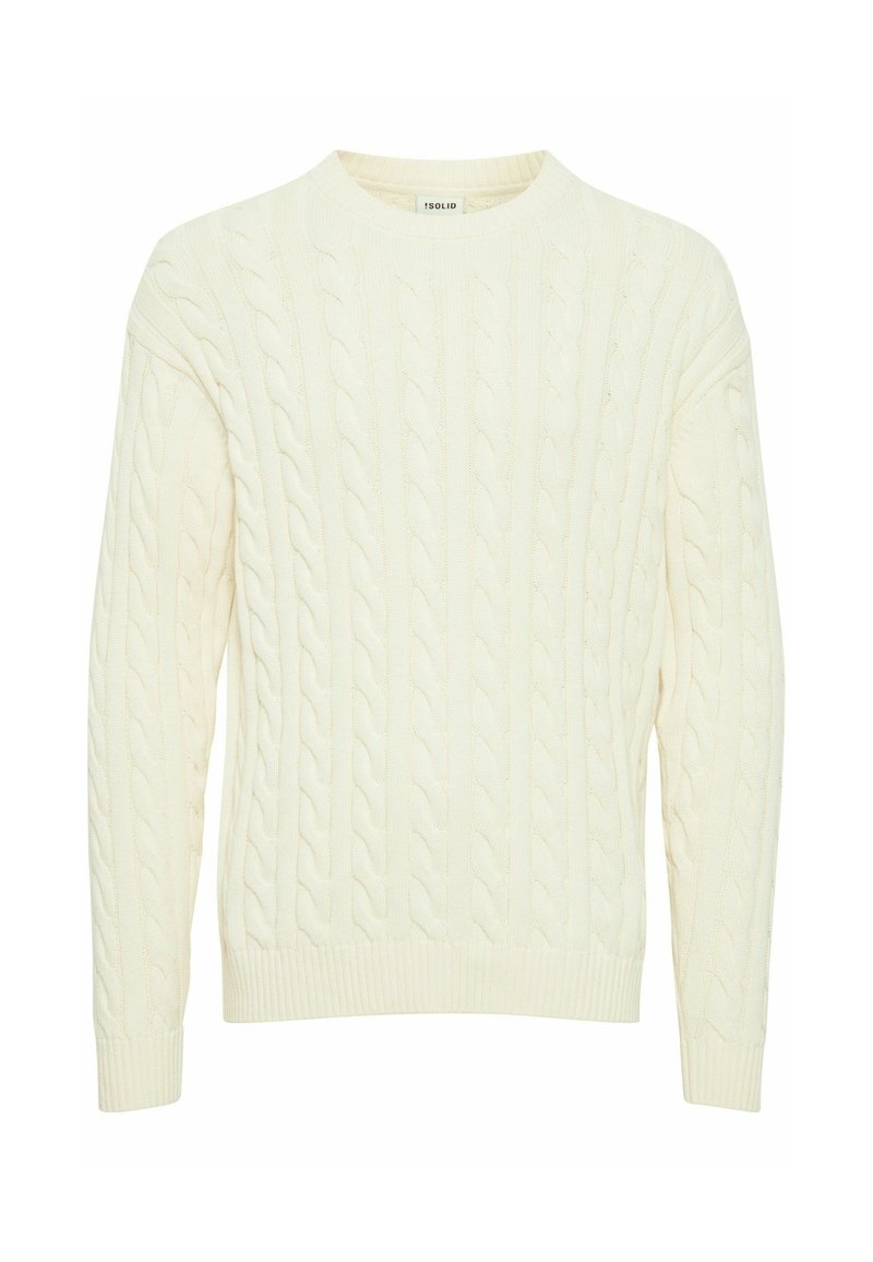 Solid SDMALCOLM - Pullover - pristine/blanc - ZALANDO.FR