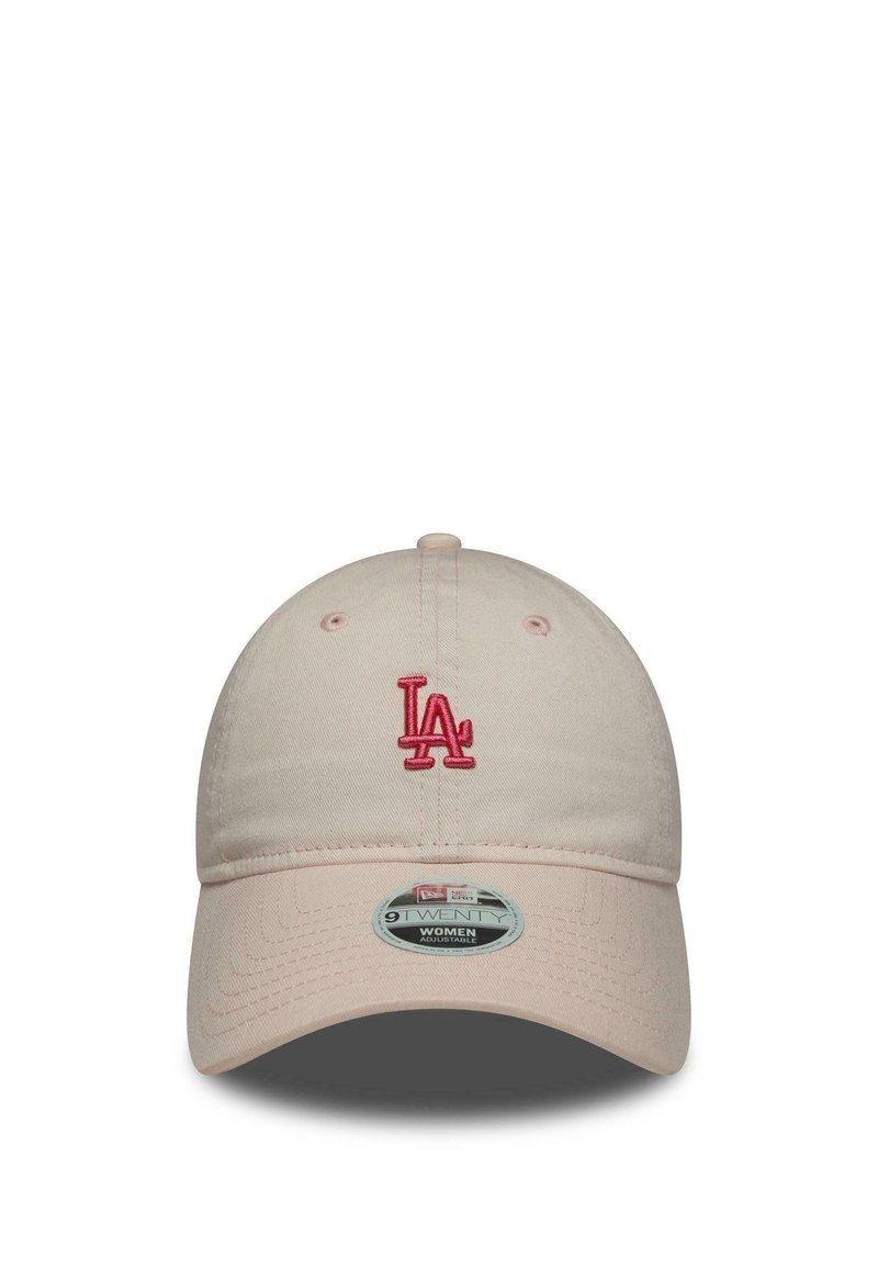 New Era LOS ANGELES DODGERS MLB WASHED MINI 9TWENTY - Cap - rosa/pink ...