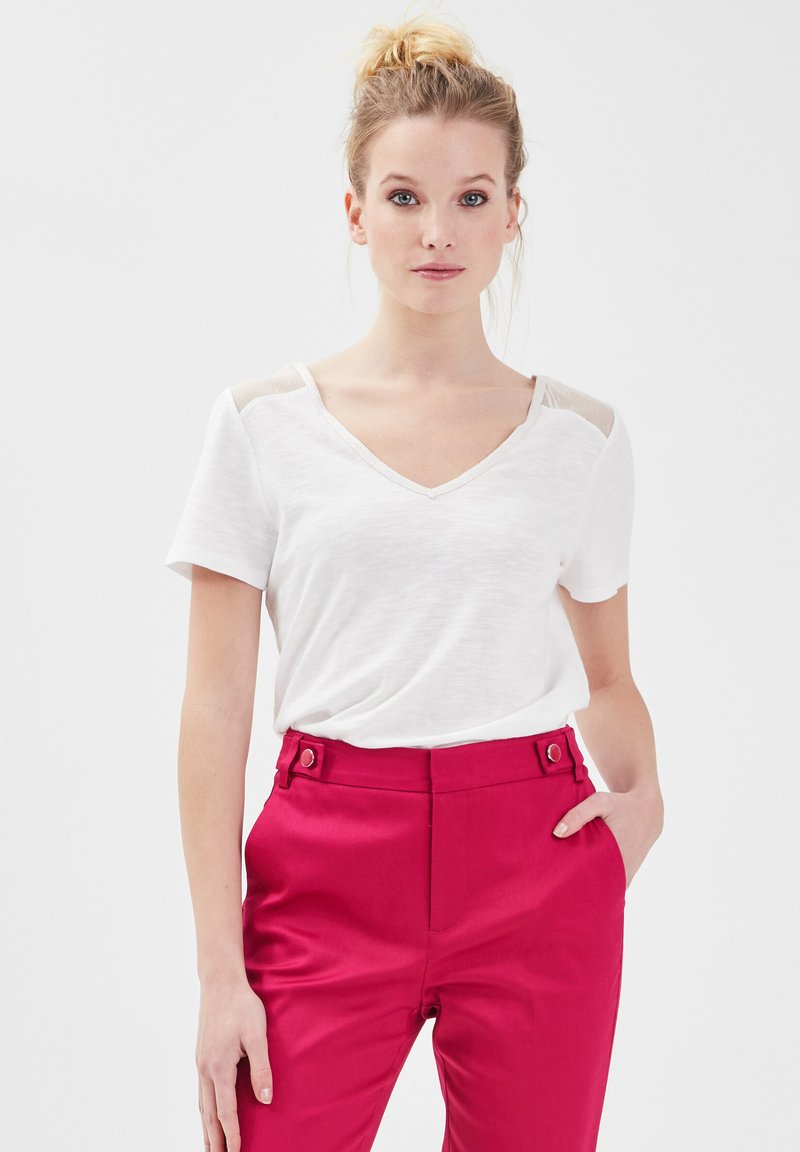 Cache Cache Camiseta estampada - ecru/crema - Zalando.es