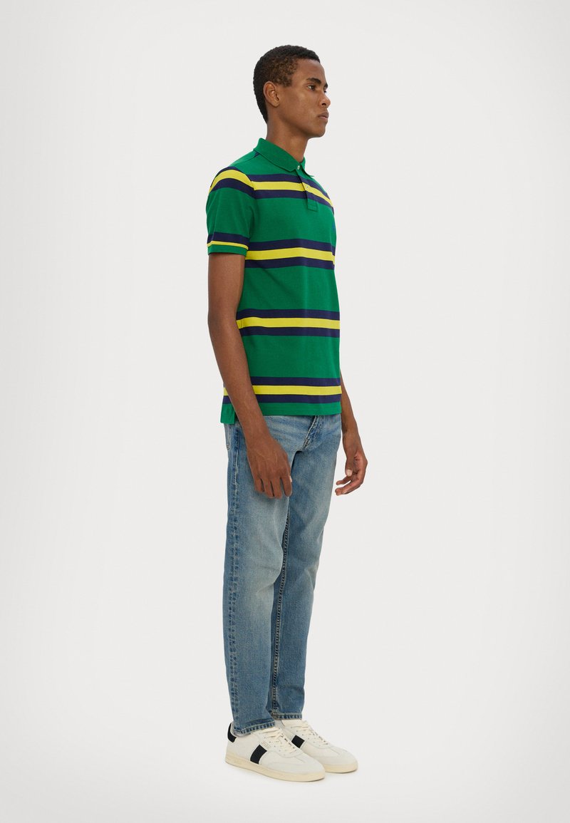 Polo Ralph Lauren SHORT SLEEVE - Polo shirt - athletic green multi ...