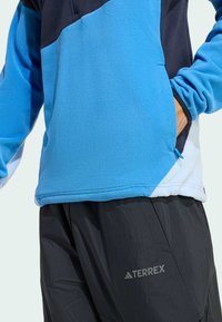 adidas Terrex MT CW FL ANRK - Fleece jumper - legend ink ray blue/blue ...