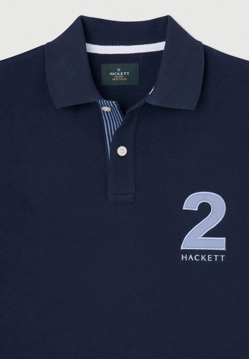 Hackett London HERITAGE NUMBER - Piké - navy blue/mörkblå - Zalando.se