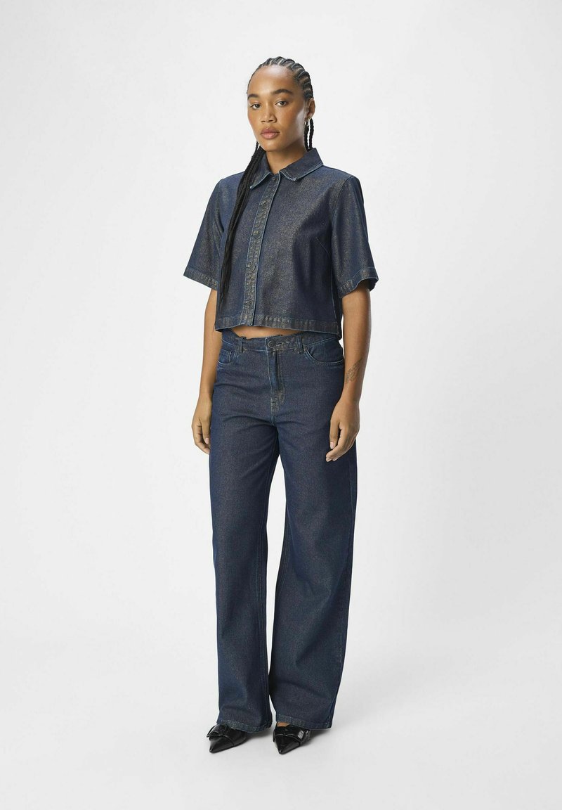 Object Jeans baggy - dark blue denim/blu scuro - Zalando.it