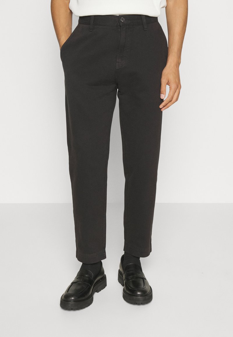 HUGO ZEEB - Trousers - black - Zalando.co.uk