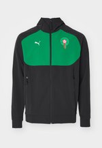 Puma MOROCCO FRMF TRACK JACKET - National team wear - black/archive ...