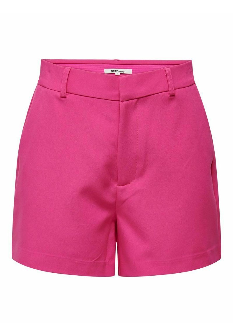 ONLY KLASSISCHE EINFARBIGE - Shorts - pink yarrow/donkerroze - Zalando.be