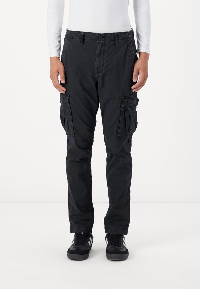 GAP PANT - Cargo trousers - moonless night/black - Zalando.ie