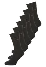 bugatti SOFT 6 PACK - Socks - black - Zalando.de