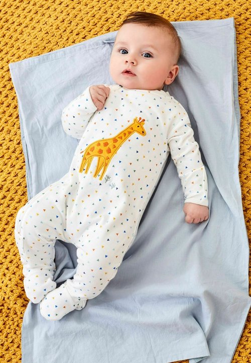 JoJo Maman Bébé Strampler - pink dino/pink - Zalando.ch