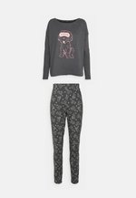 Pour Moi COCKAPOO SET - Pyjamas - greys/mörkgråmelerad - Zalando.se