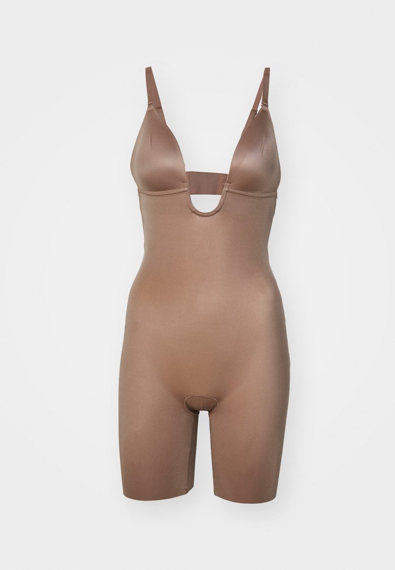 Spanx SPANXSHAPE™ SUIT YOUR FANCY PLUNGE LOW-BACK MID-THIGH BODYSUIT ...