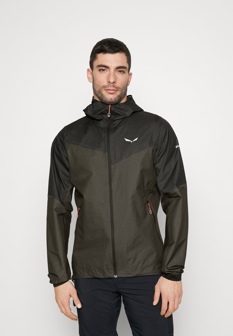 Salewa PEDROC LIGHT JACKET - Jachetă hardshell - onyx/gri închis ...