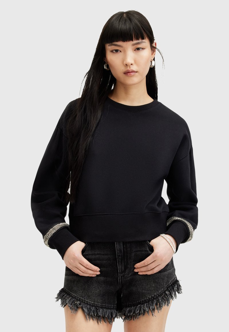 AllSaints ROBIN - Sudadera - black/negro - Zalando.es