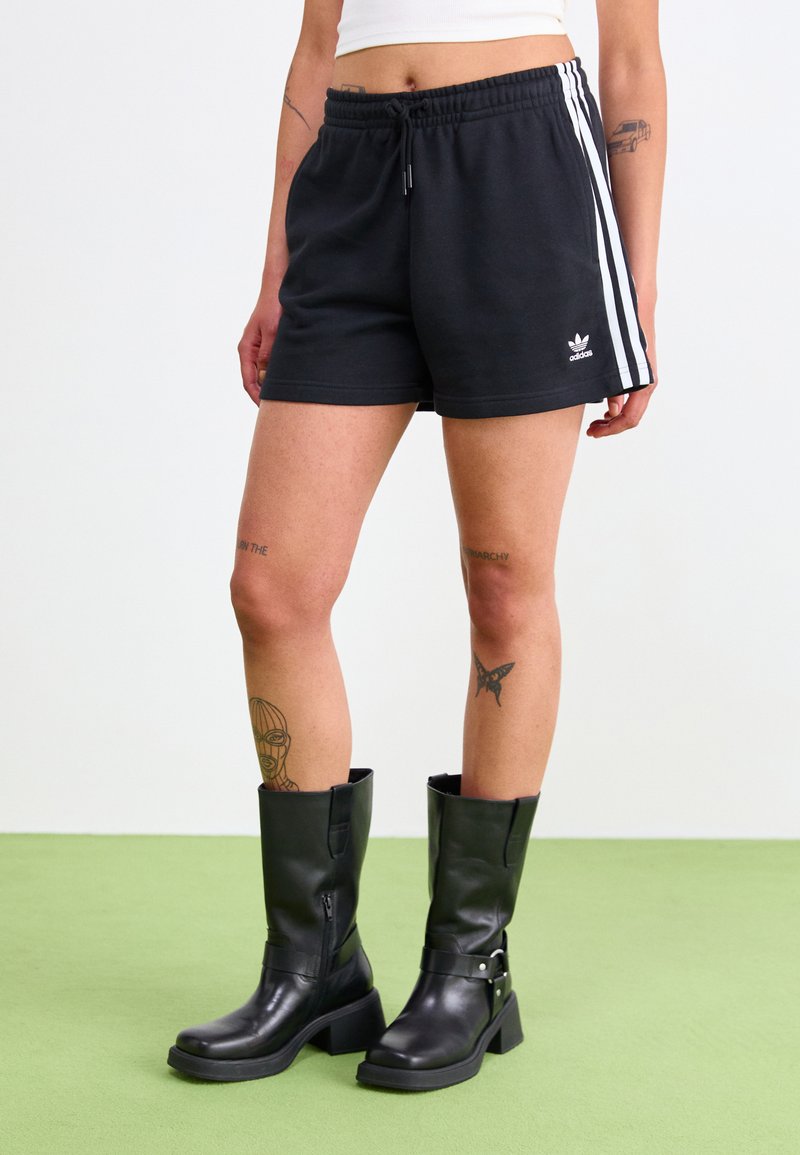 Adidas Originals 3 Stripes Tracksuit Bottoms Black Zalando