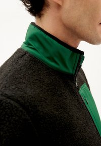 Thinking Mu IVORY LEWIS - Veste polaire - black/noir - ZALANDO.FR