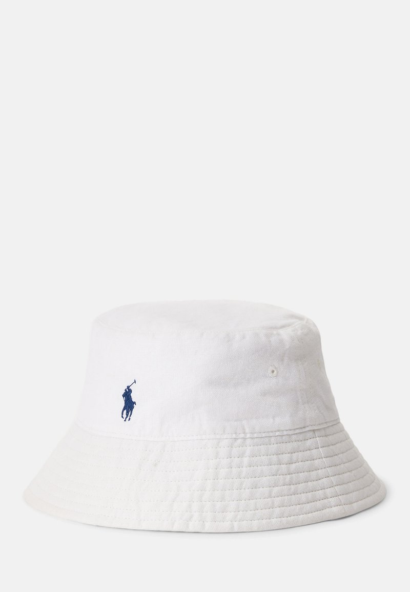Polo Ralph Lauren BUCKET HAT - Klobouk - deckwash white/bílá - Zalando.cz
