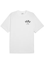 Puma PLAY LOUD CLASSICS GRAPHIC - T-shirt con stampa - white/bianco ...