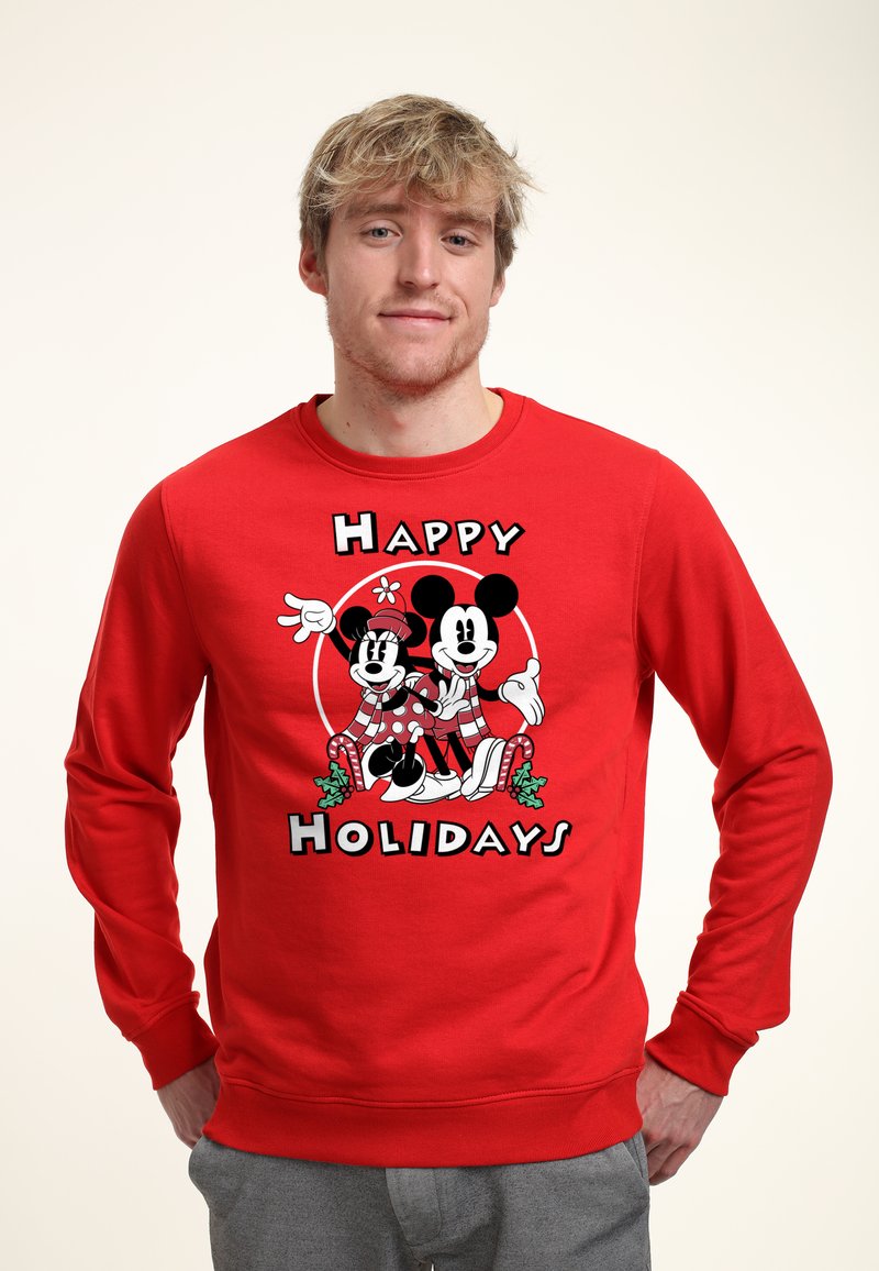 Henry Tiger MICKEY CLASSIC MICKEY & MINNIE HOLIDAY - Sweater - red/rood ...
