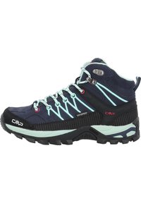 CMP RIGEL MID TREKKING SHOES WP - Scarpa da hiking - blue aqua/blu ...