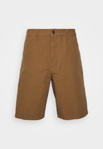 Carhartt WIP SINGLE KNEE SHORT DEARBORN - Shorts - hamilton brown ...
