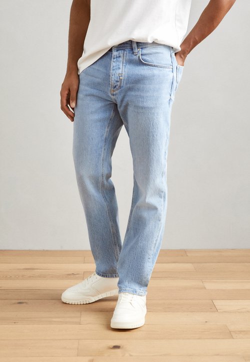 Dr.Denim DASH - Jeans Straight Leg - stone cast blue/blue denim ...