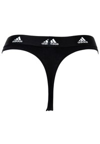 adidas Performance 2 PACK - Tanga - schwarz weiß/schwarz - Zalando