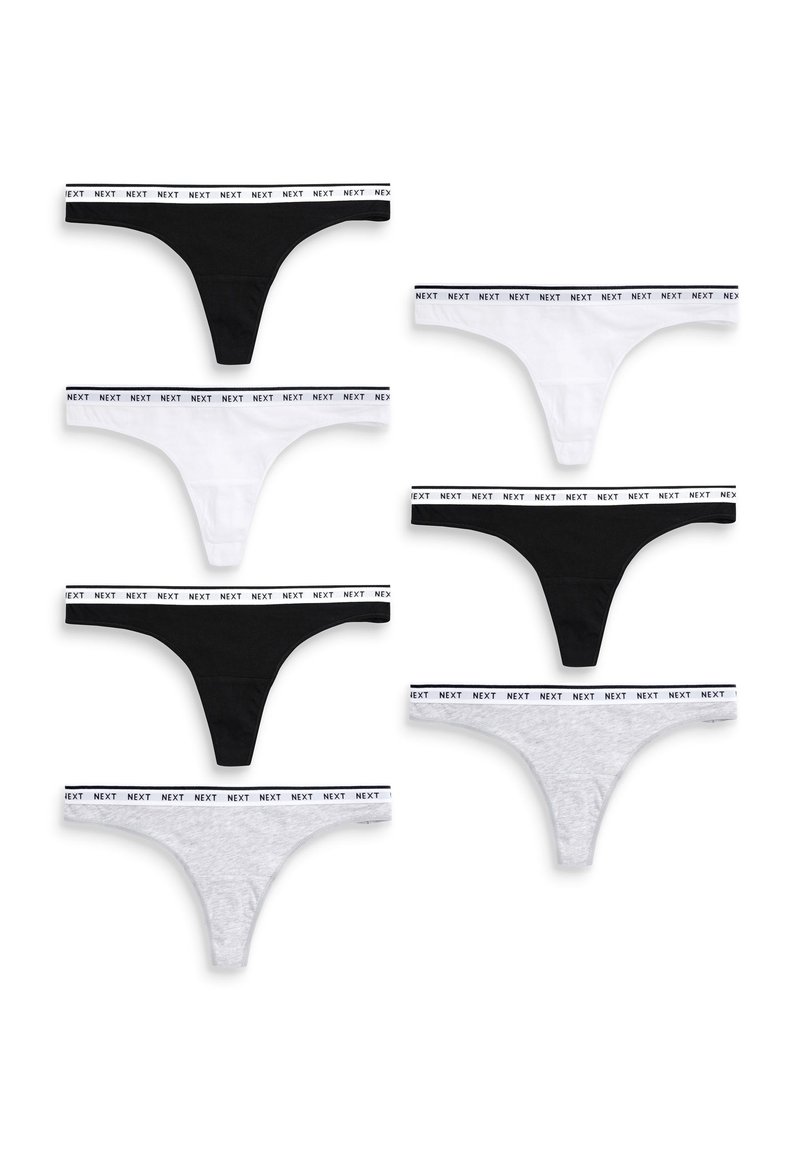 Next 7 PACK - String - black/schwarz - Zalando.at