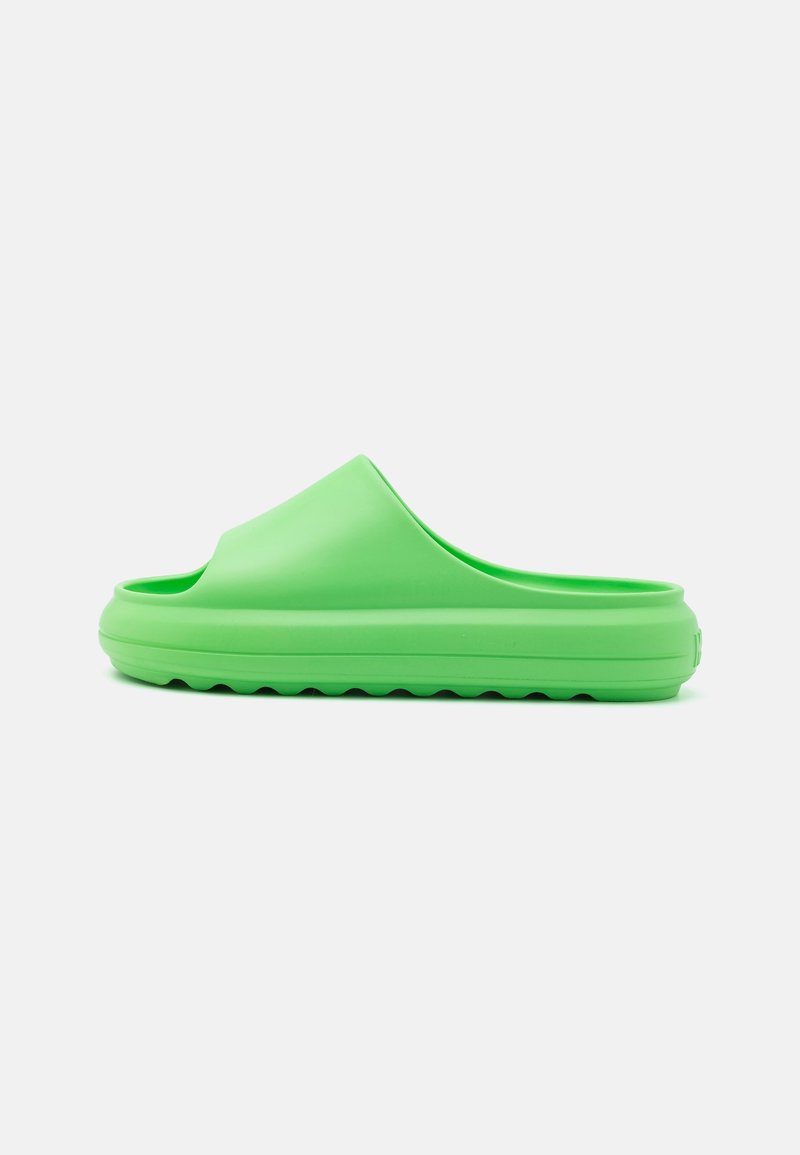 MSGM OCEAN CLUB - Pool slides - green/white - Zalando.co.uk