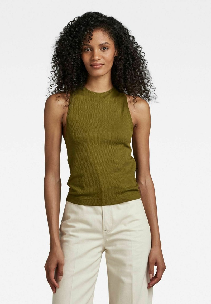 G-STAR RACER TANK - Top - avocado/groen - Zalando.be
