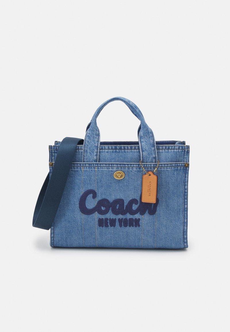 COACH CARGO TOTE BAG - Handbag - indigo/light blue - Zalando.co.uk