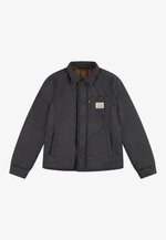 Levi's® REVERSIBLE QUILTED SHACKET - Winter jacket - pirate black ...