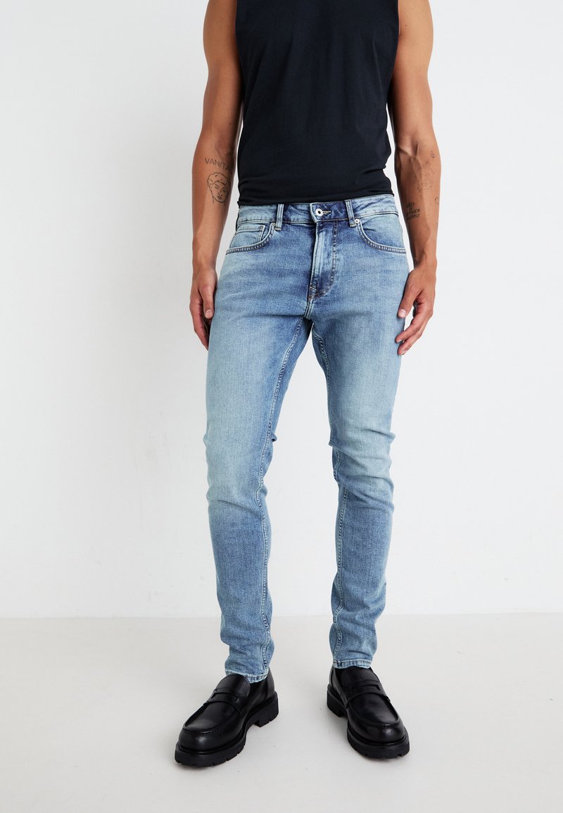Pepe Jeans STANLEY - Jeans Tapered Fit - blue denim - Zalando