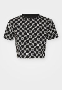 PEQUS AETHER MONOGRAM CONCRETE - Camiseta estampada - black/negro ...