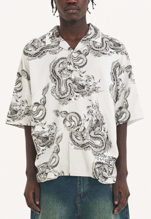 Ed Hardy SNAKE & SKULL IN FLAMES SLEEVELESS - Débardeur - black/noir ...