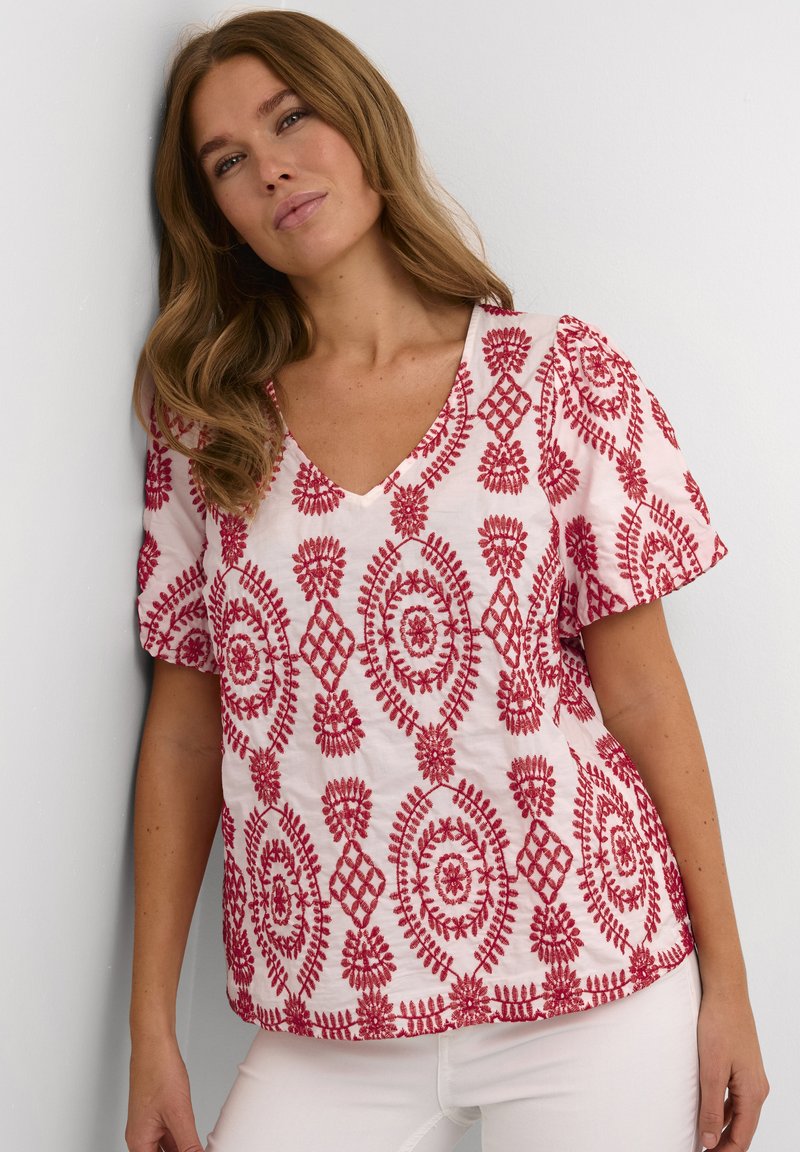 Culture TIA - Blus - fiery red/röd - Zalando.se