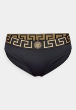 Versace BOTTOM BRIEF NEW LOGO - Bikini bottoms - black - Zalando.co.uk