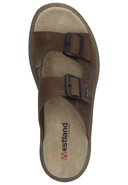 Next DOUBLE STRAP SANDALS - Mules - brown/marron - ZALANDO.FR
